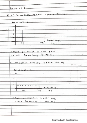 Mmi tutorial 5 - Measurement & Instrumentation - Studocu