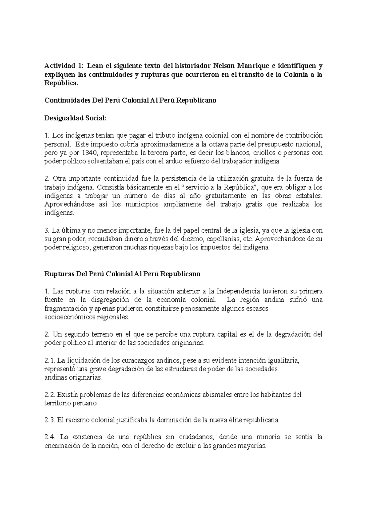 Problemas - awdaw awd - Actividad 1: Lean el siguiente texto del ...