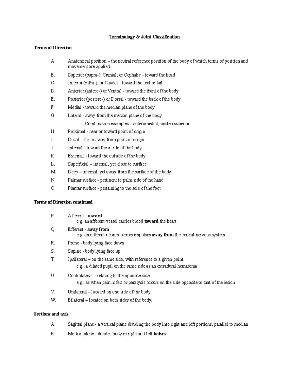 2020-Biomechanics-Terminology Joint Classification - Terminology ...