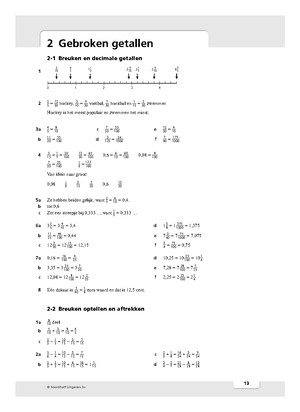Geocurantwoorden - Summary Math Methods - Hoofdstuk 1: Hoe oud is de ...