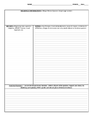 Ap world 2020 review packet unit 1 - AP World History: Modern Review ...