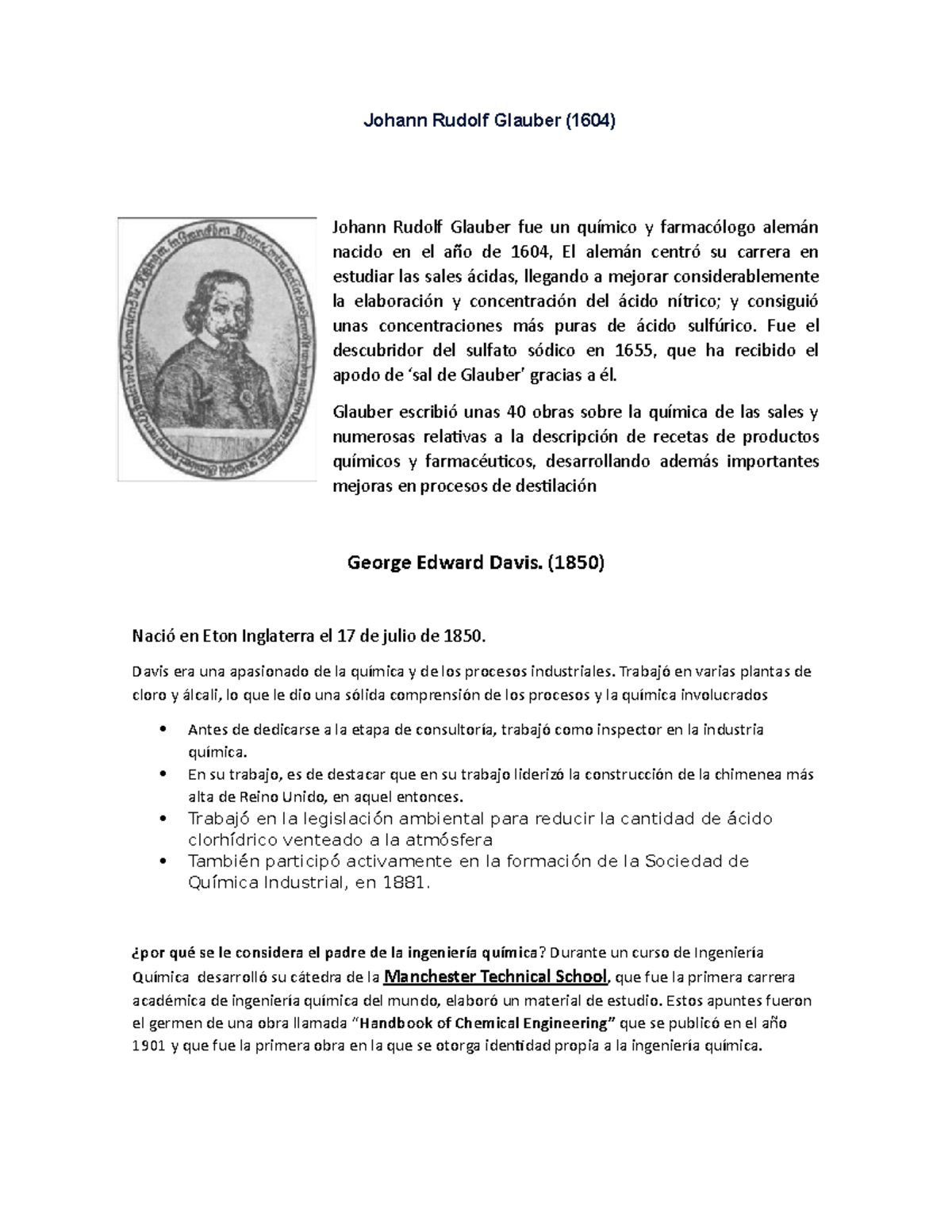 3 - tarea final - Johann Rudolf Glauber (1604) Johann Rudolf Glauber ...