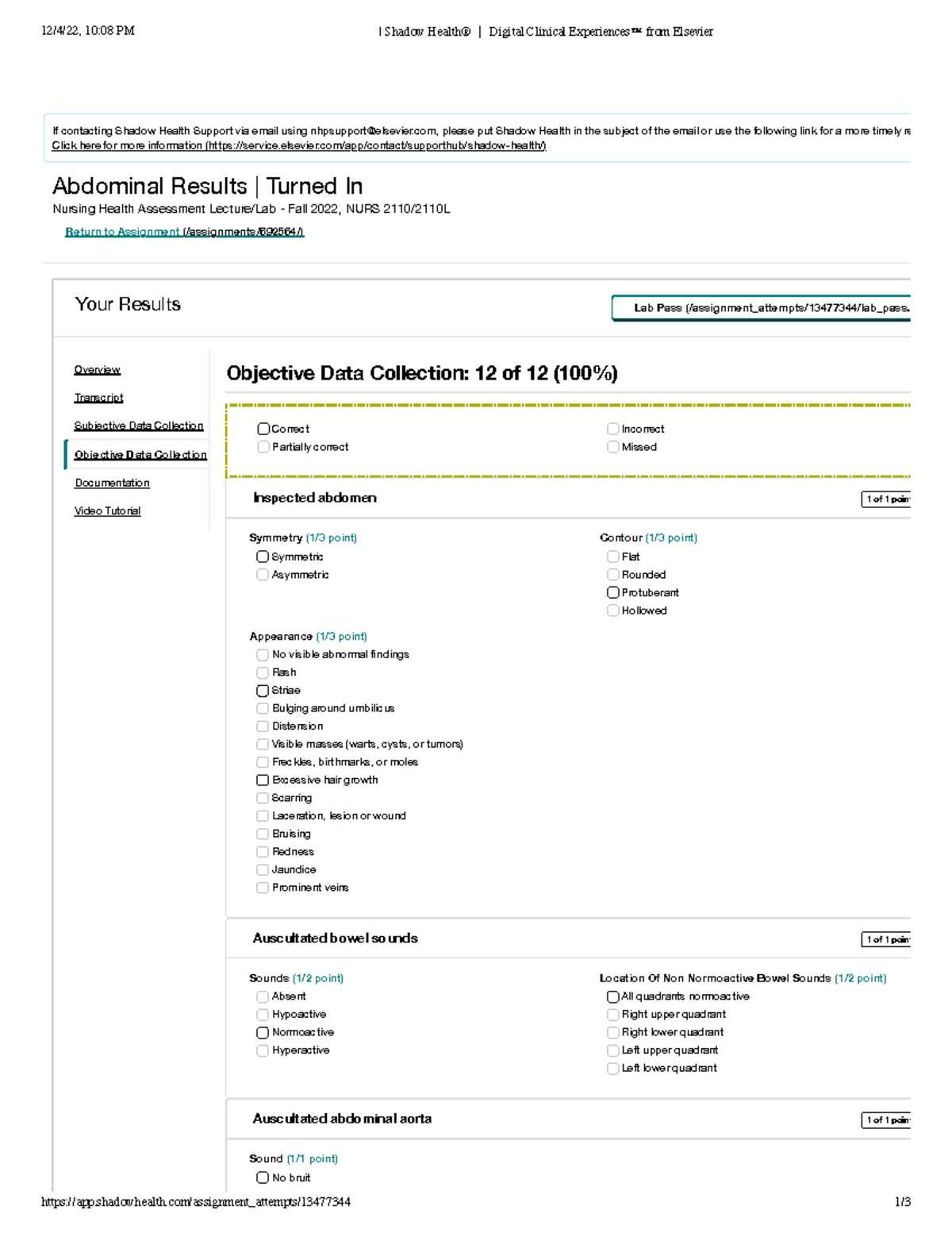 Shadow Health Abdominal Tina Jones - 12/4/22, 10:08 PM | Shadow Health ...