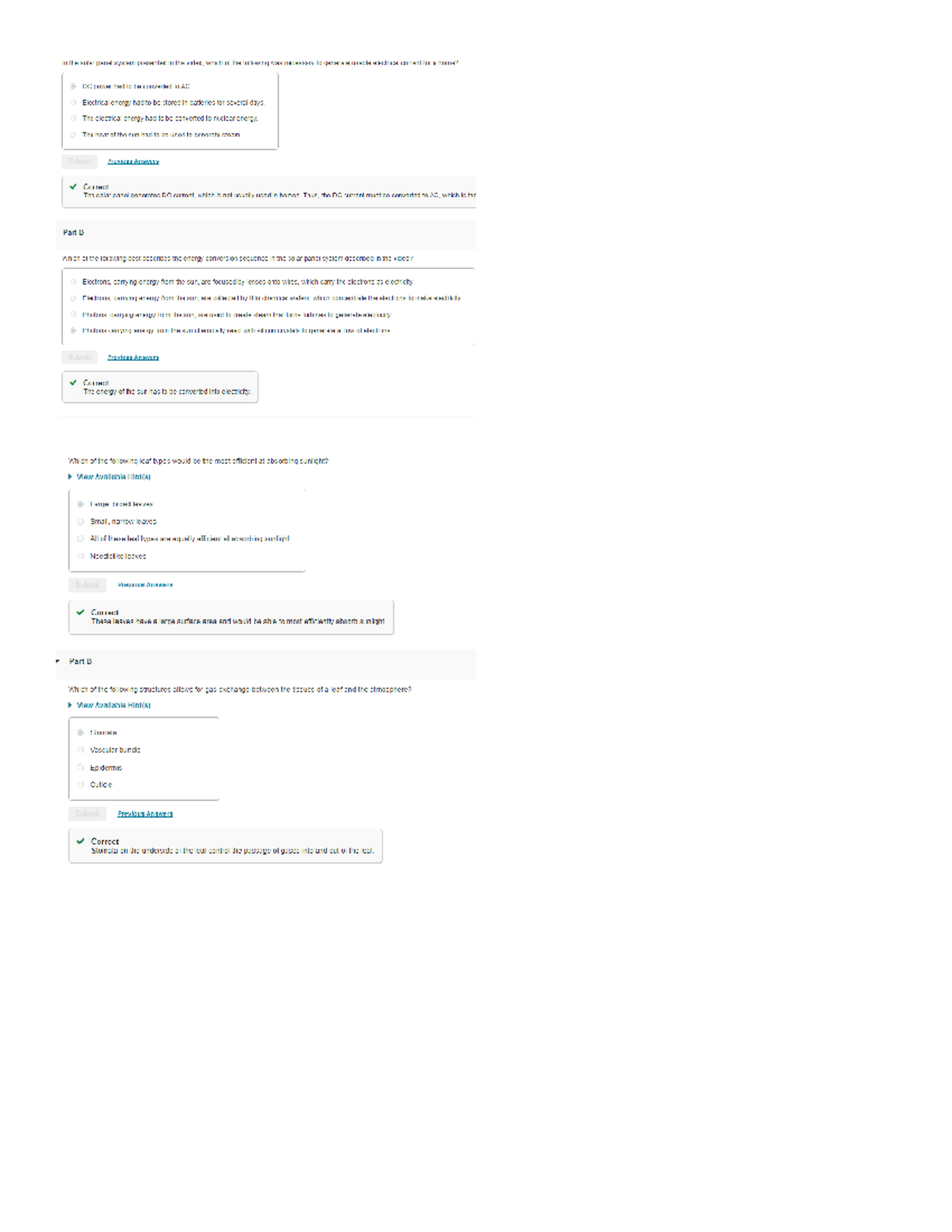 Pearson 7-01 - Assignment - . In the solar panel system presented in ...