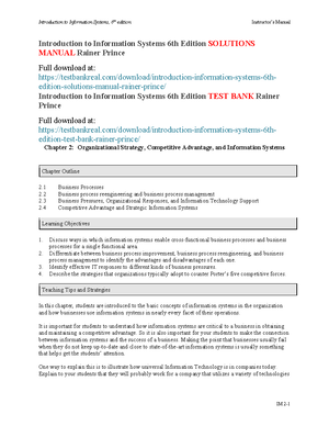 Ch 5 - computer Networks ch5 - Introduction to information systems ch1-2 - Studocu