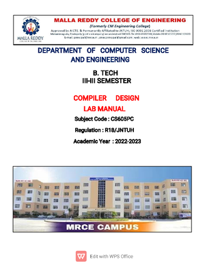 Software Engineering Complete Lecture Notes 5 units - JNTUH (R18 ...