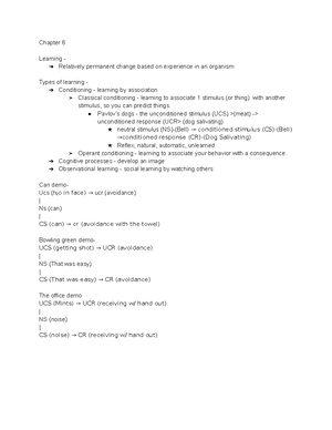 Chapter 6 study guide - Chapter 6 Study Guide Chapter 10, Health ...