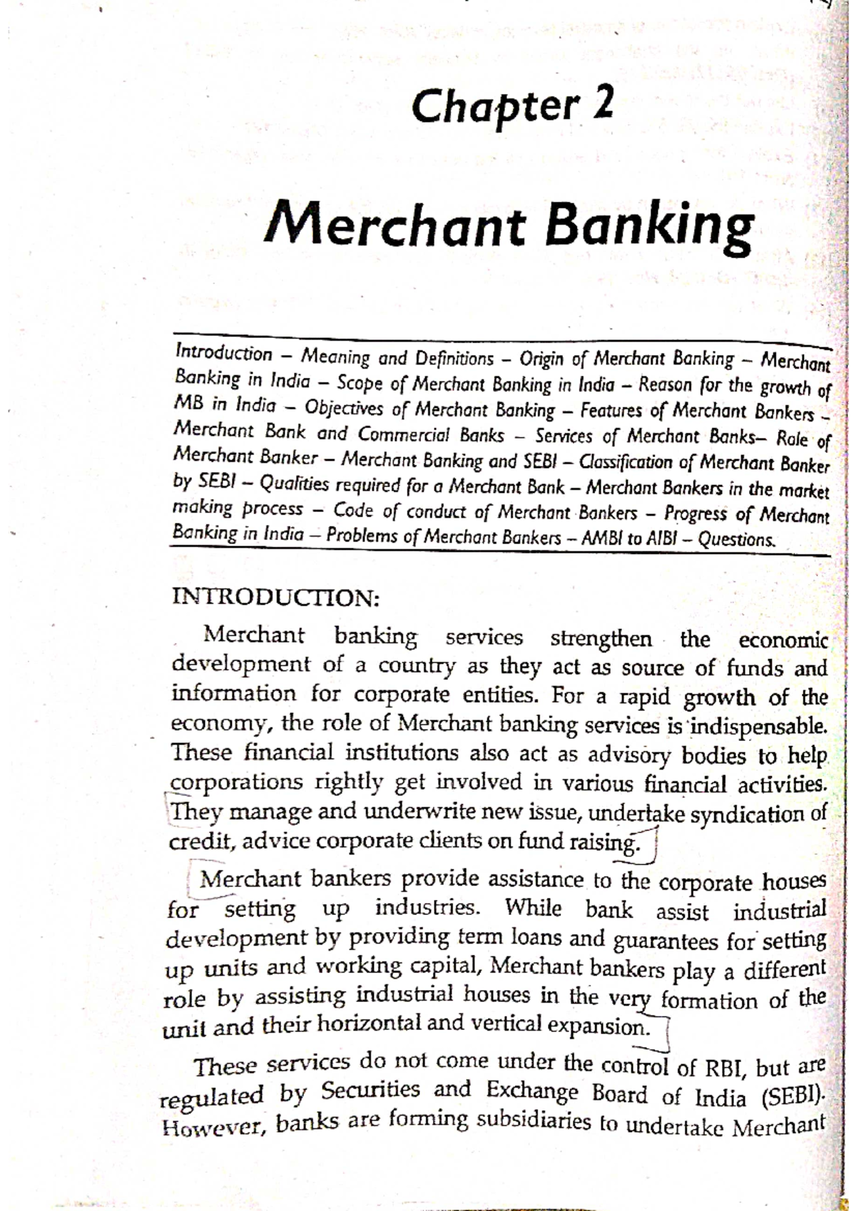 Chp 2 merchant bankin - Mutual Fund - Studocu