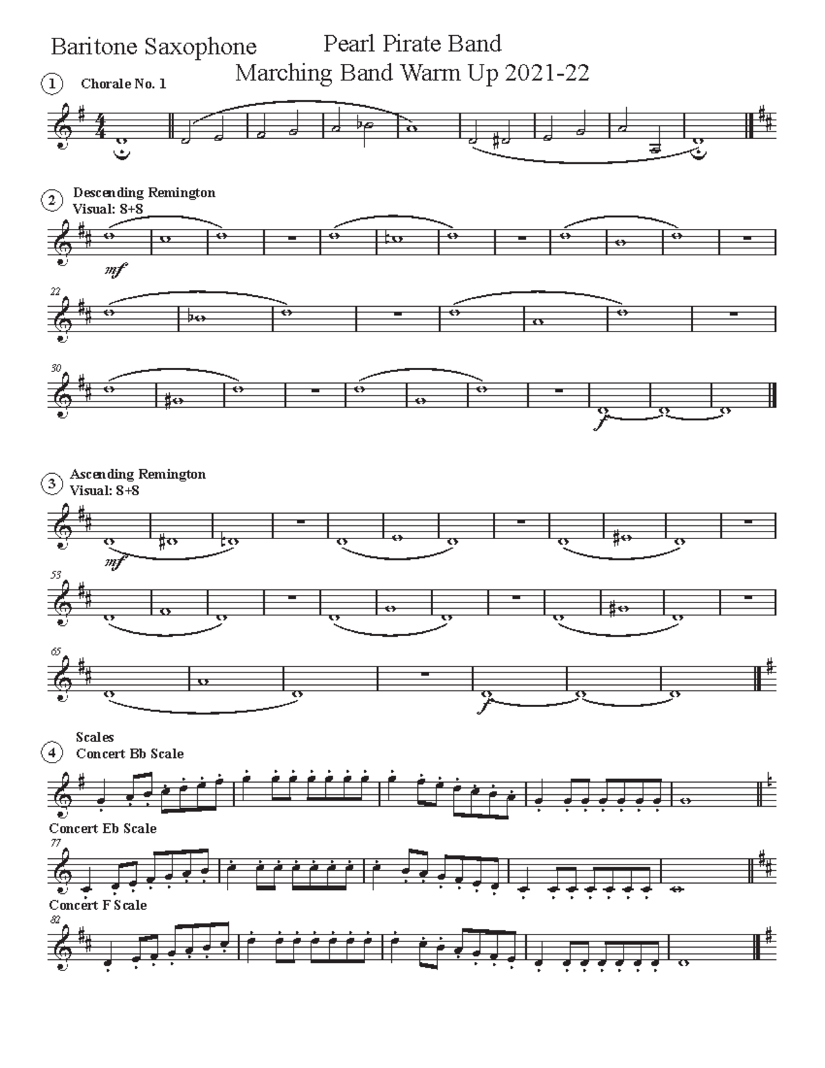 Warm+Up+Exercises+2021-22+-+Baritone+Saxophone - & # 4 4 w u 1 Chorale ...