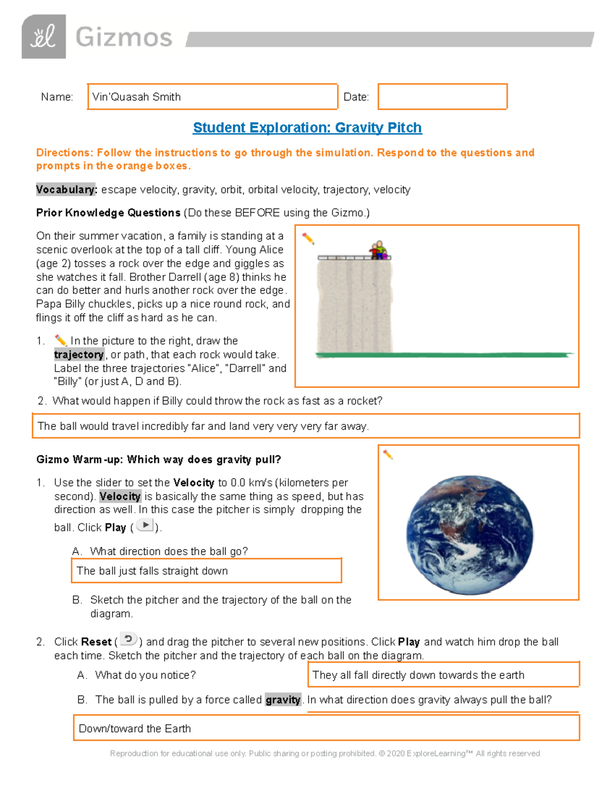Copy of Module Three Lesson One Assignment - Name: Vin’Quasah Smith ...
