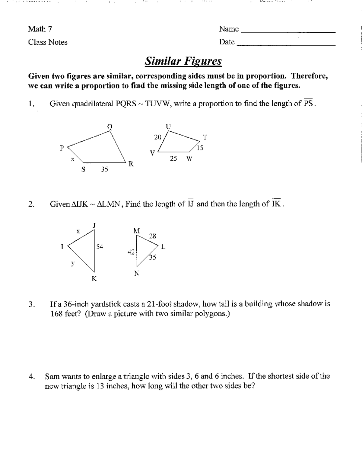 Jan 22 2024 Geom Classwork - Studocu