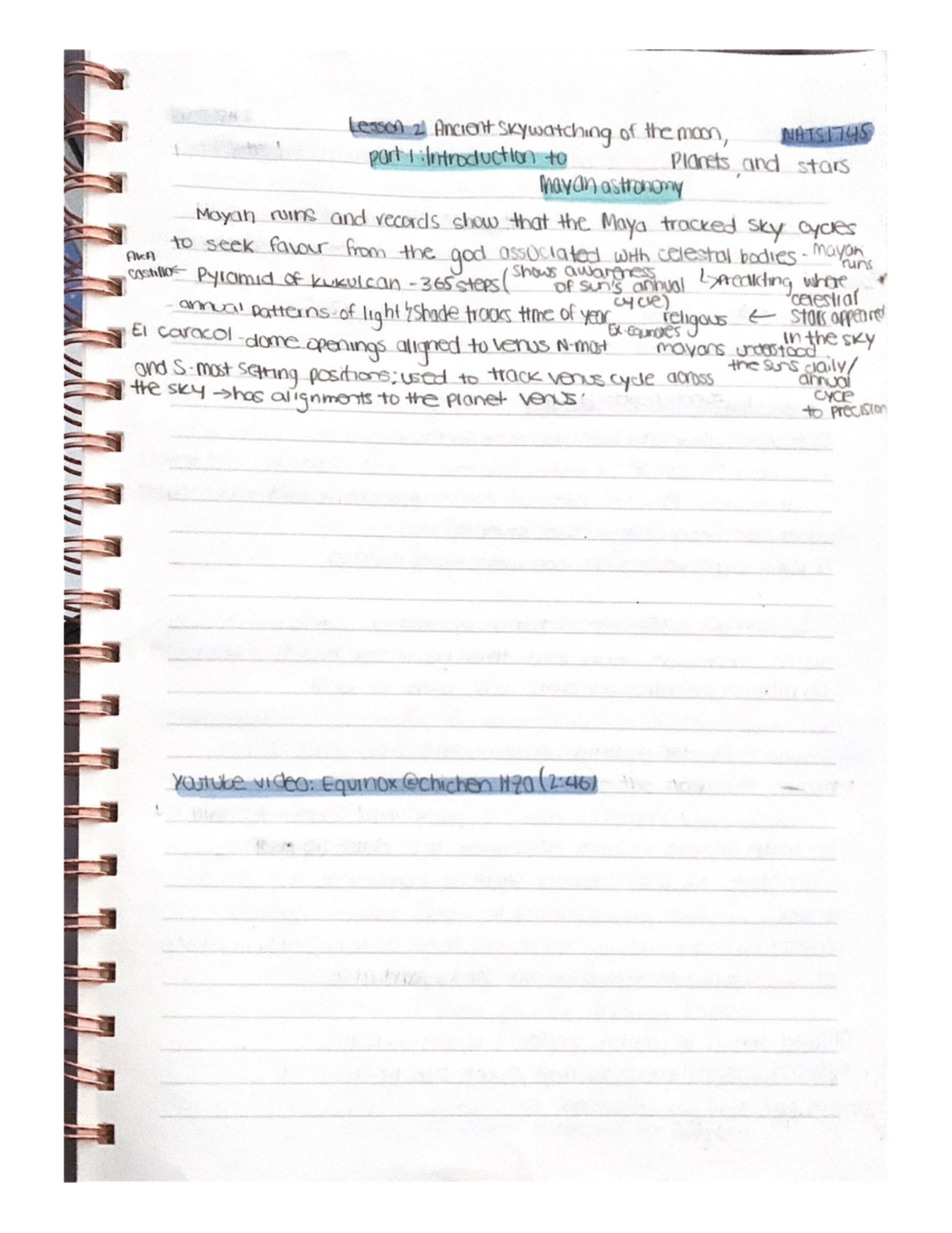 Lesson 2 - NATS 1745 - Sc/Nats 1745 - Studocu