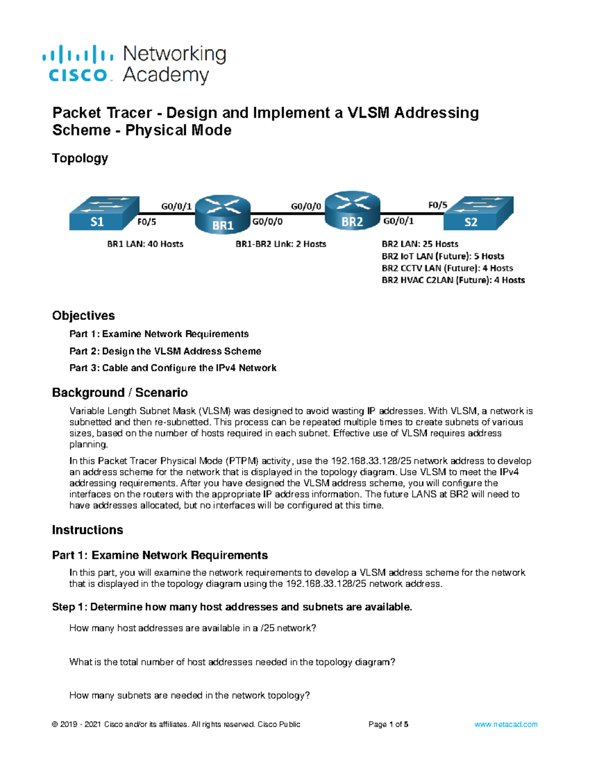 packet tracer Physical Mode - Packet Tracer - Design and Implement a ...