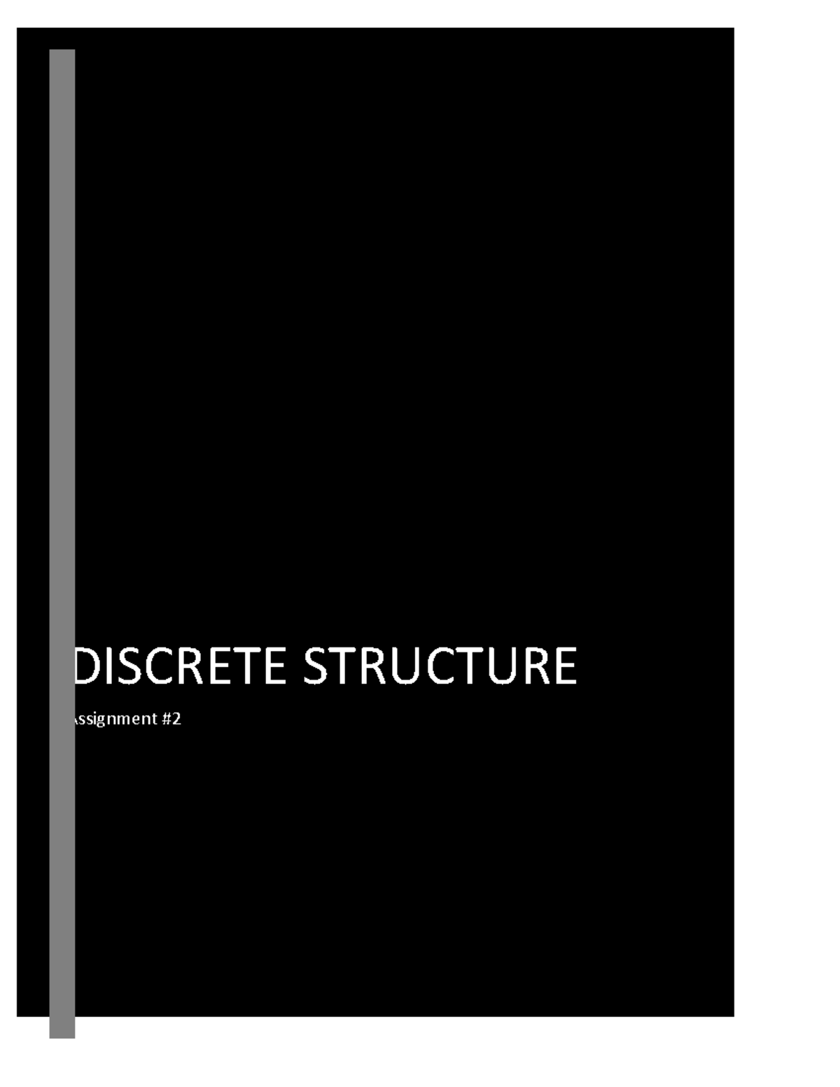 Assignment 2 Discrete Discrete Structure Assignment Assignment 2 Q1 Build A Digital