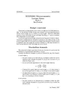 Tutorial questions W5 - Tutorial Questions Week 5 Jingni Yang, ECON ...