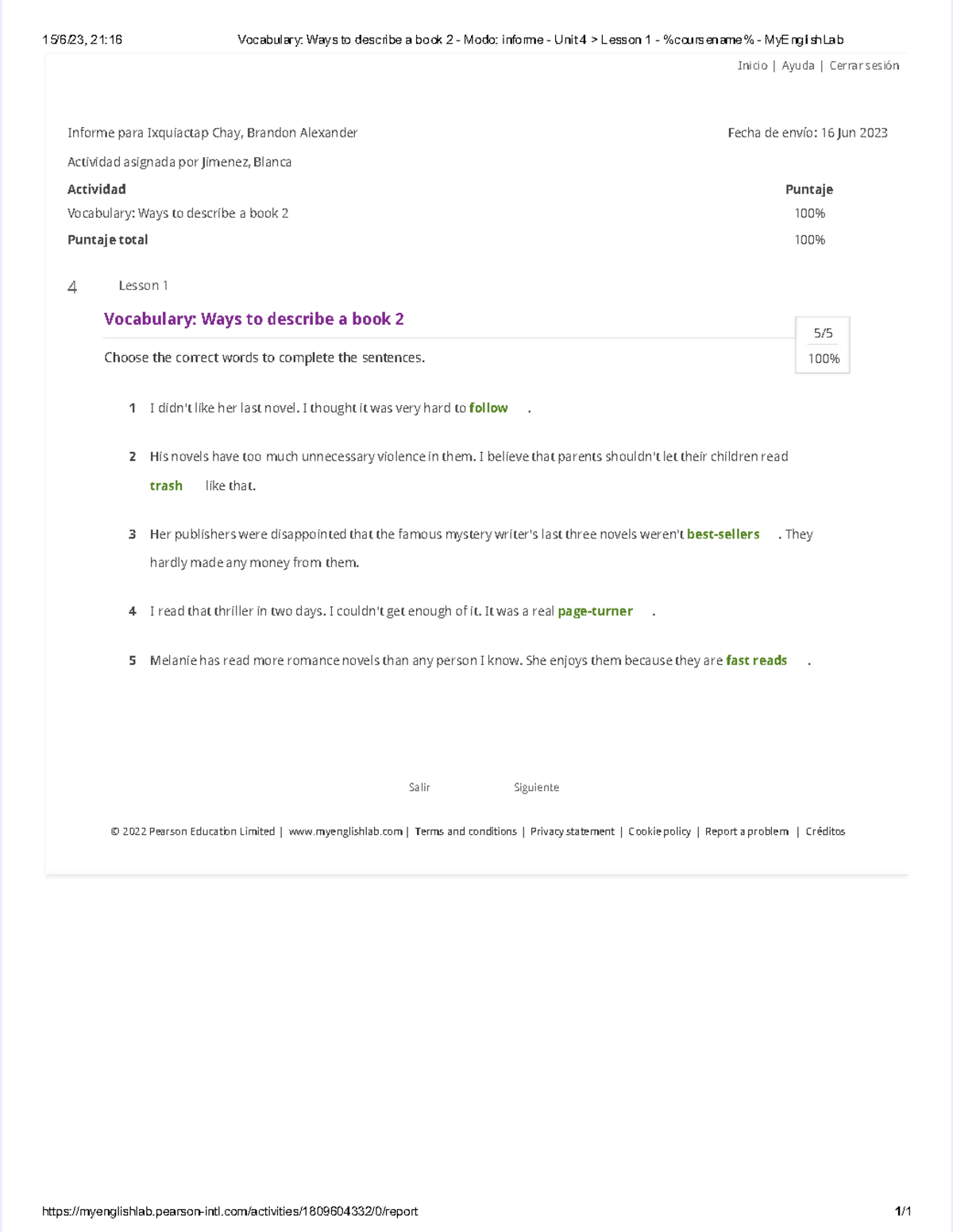 Pdf-vocabulary-ways-to-describe-a-book-2-modo-informe-unit-4-lesson-1 ...