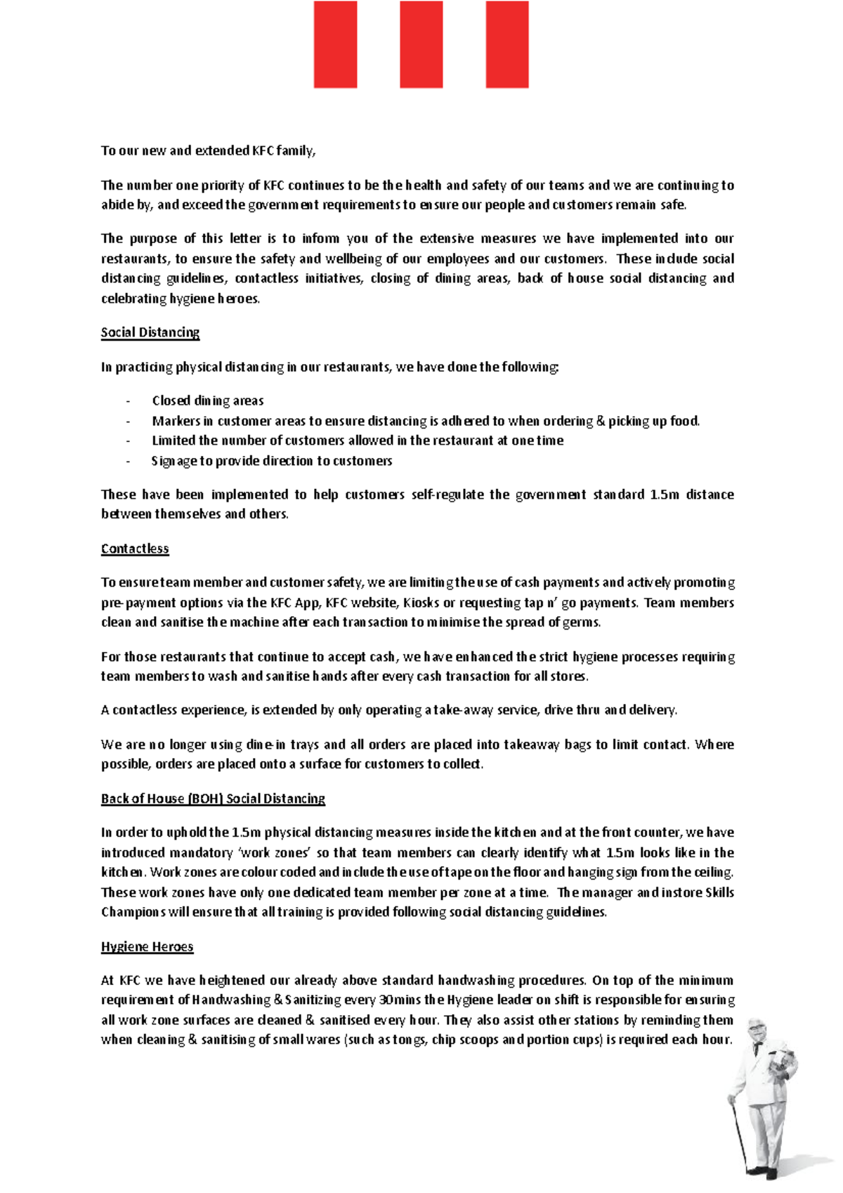 KFC Covid-19 Measures Parental Consent Form V3 - To our new and ...