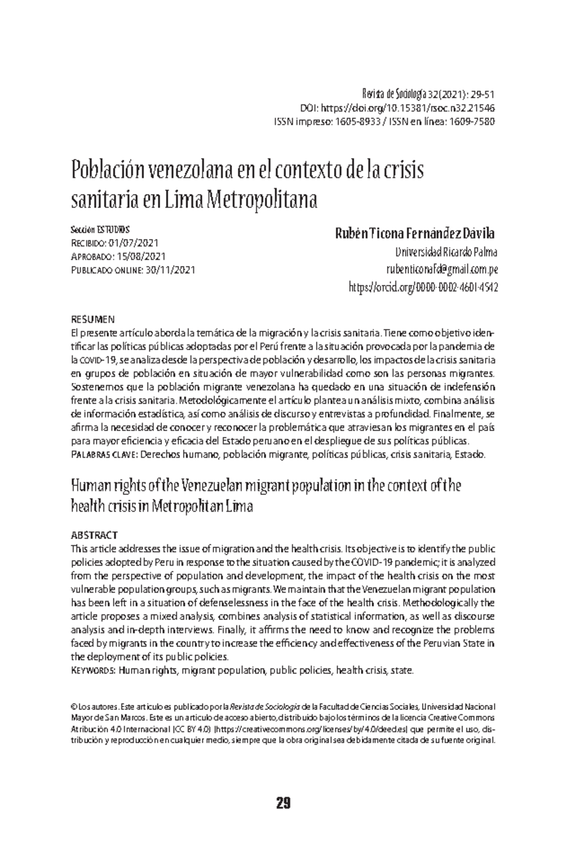 74932 - dedse - © Los autores. Este artículo es publicado por la ...