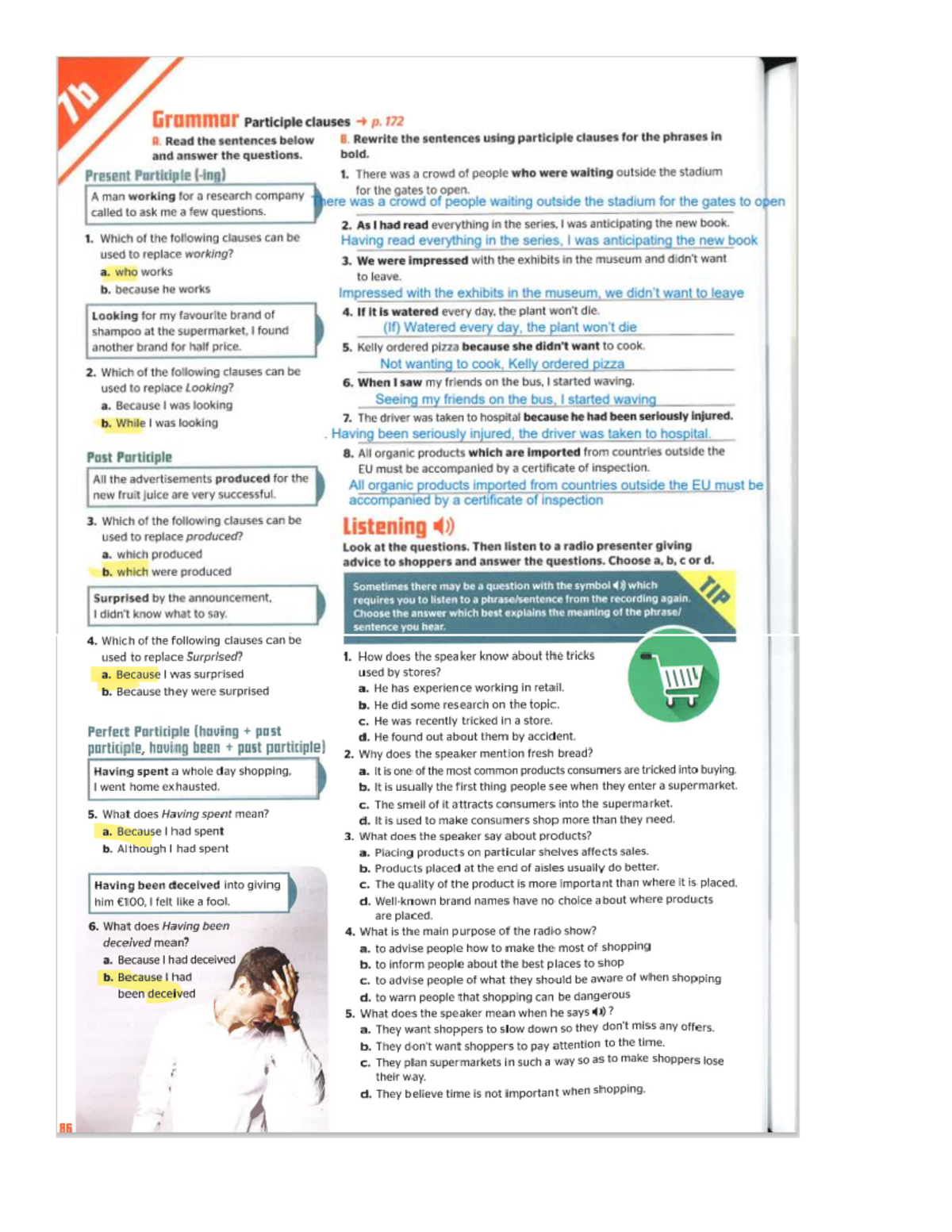 Pagina 86 del libro Student Book - ingles - Studocu