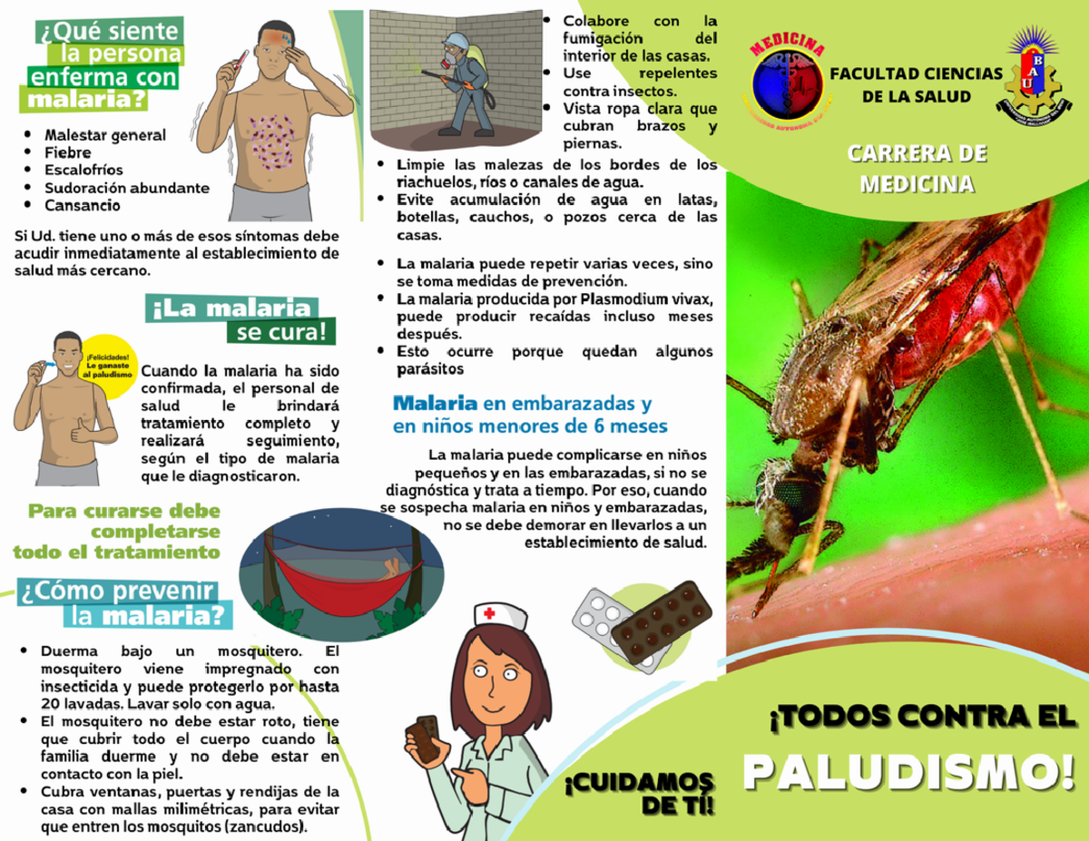 Malaria Triptico 2022 - Medicina - Studocu