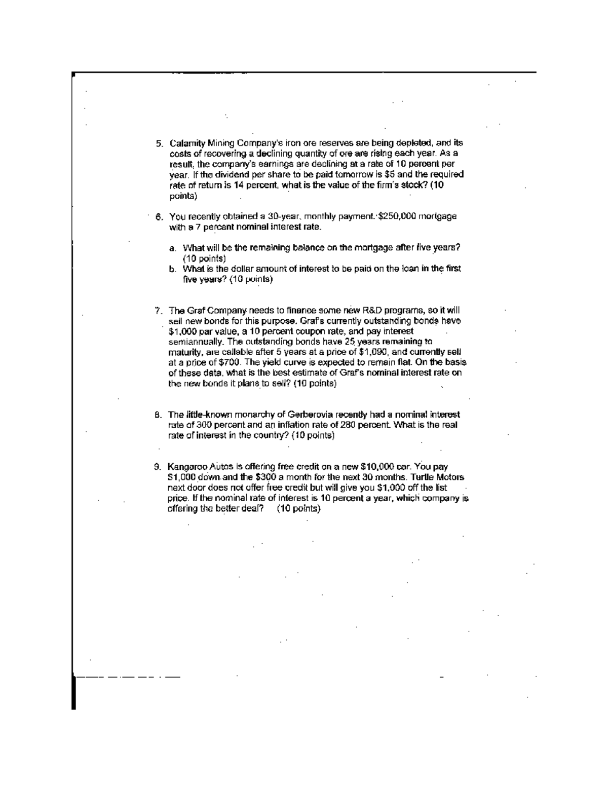 Sample midterm page2 - bdbdbd - FINA 3101 - Studocu