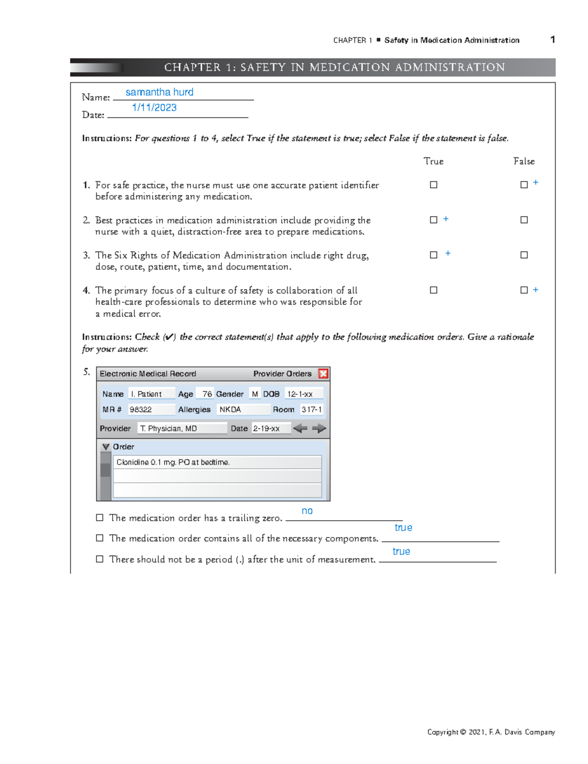 Math-Chp-1-Worksheet week 3 - Name: Date: Instructions: For questions 1 ...