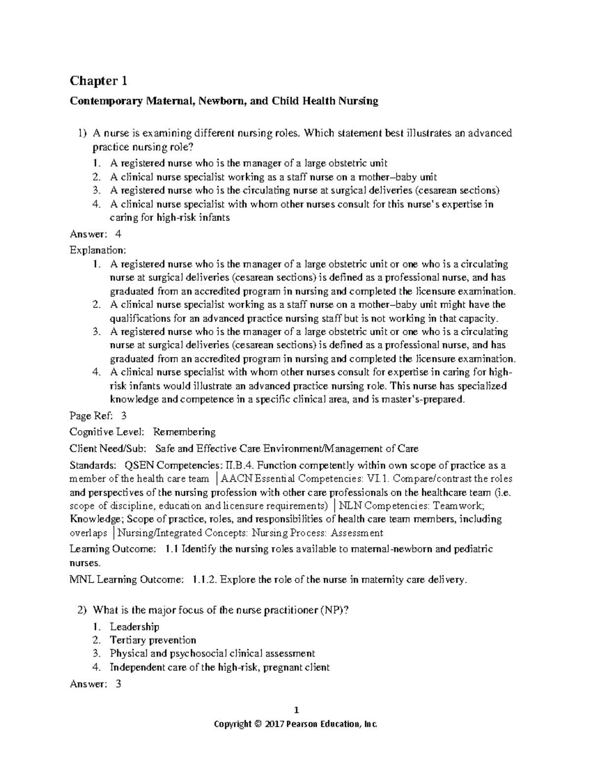 0134142357 ch01 TB - These are practice questions - 1 Chapter 1 ...