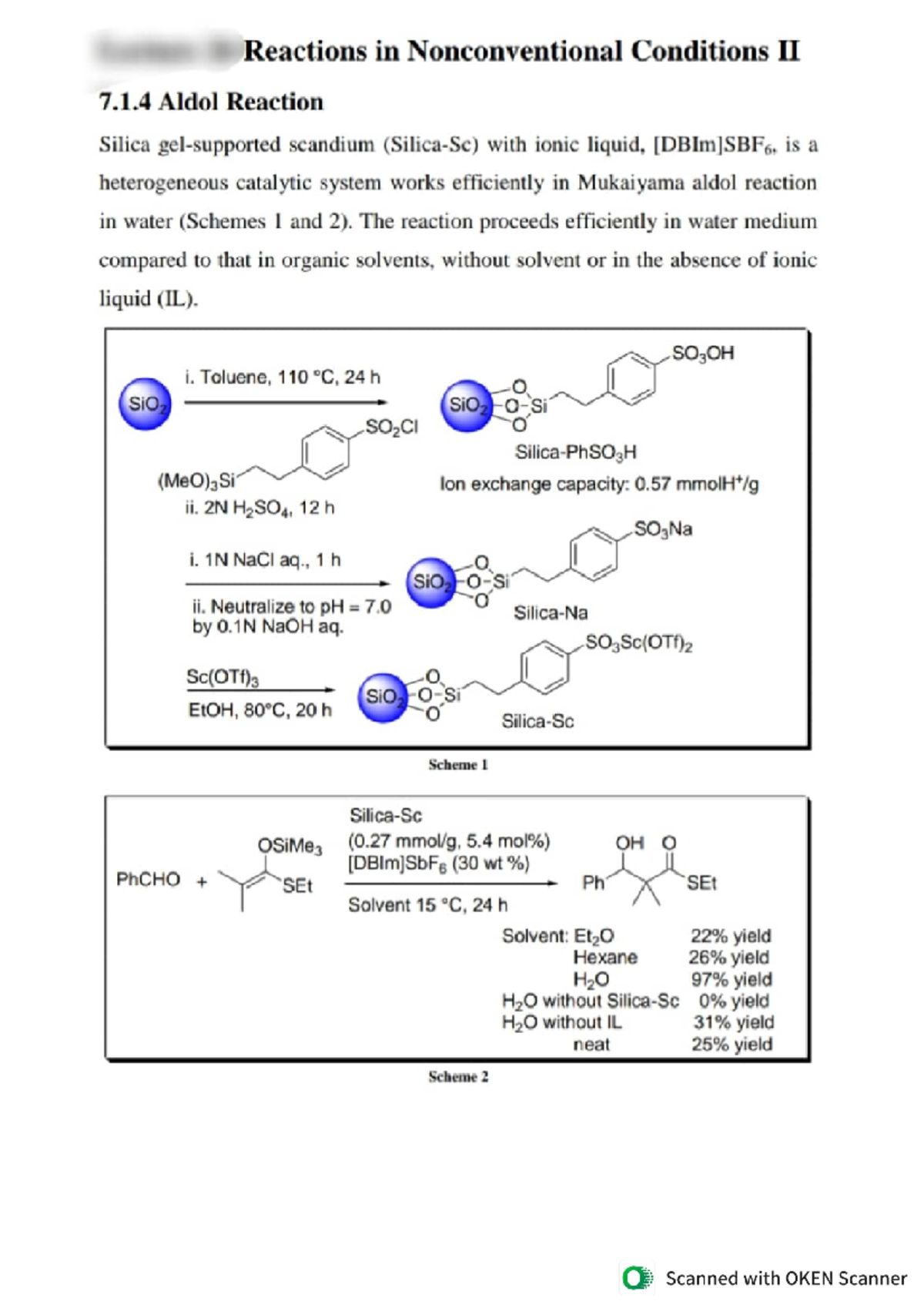 Chemistry 23 - Reactions in Non conventional Conditions II - Organic ...
