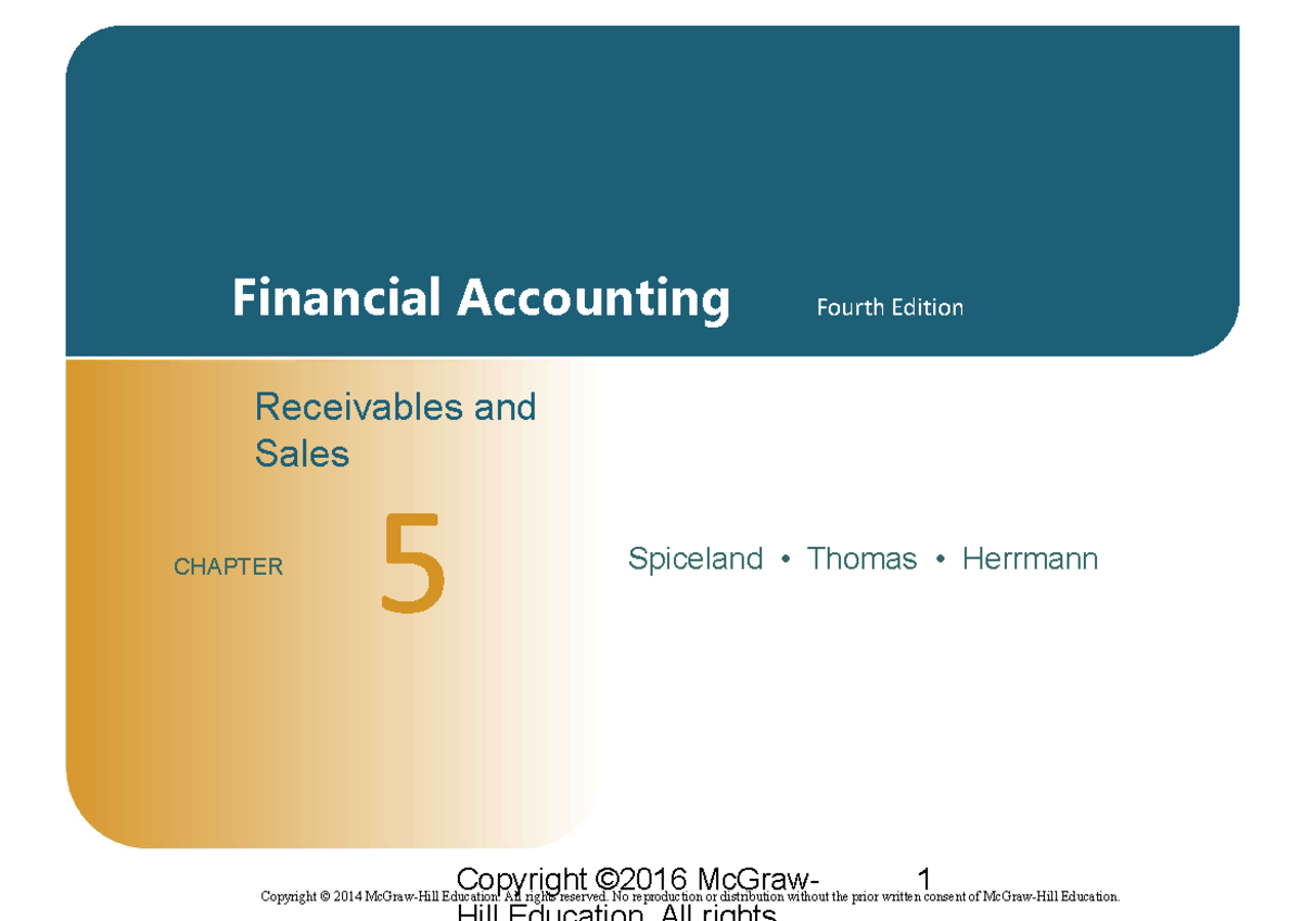 2017 Lecture Notes From Week 1 To Week 13 Revision Financial Accounting Fourth Edition Chapter