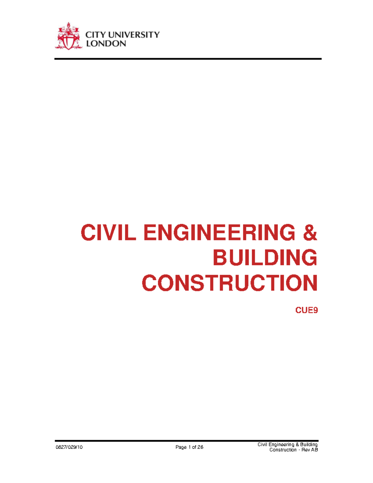 Civil Engineering and Building Construct - CIVIL ENGINEERING & BUILDING ...