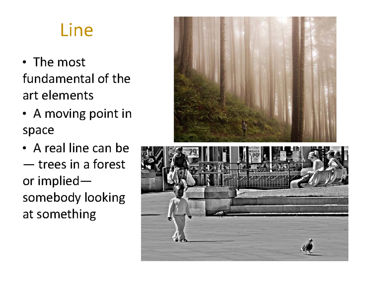 Elements and Principles of Design in Photography - Line • The most ...