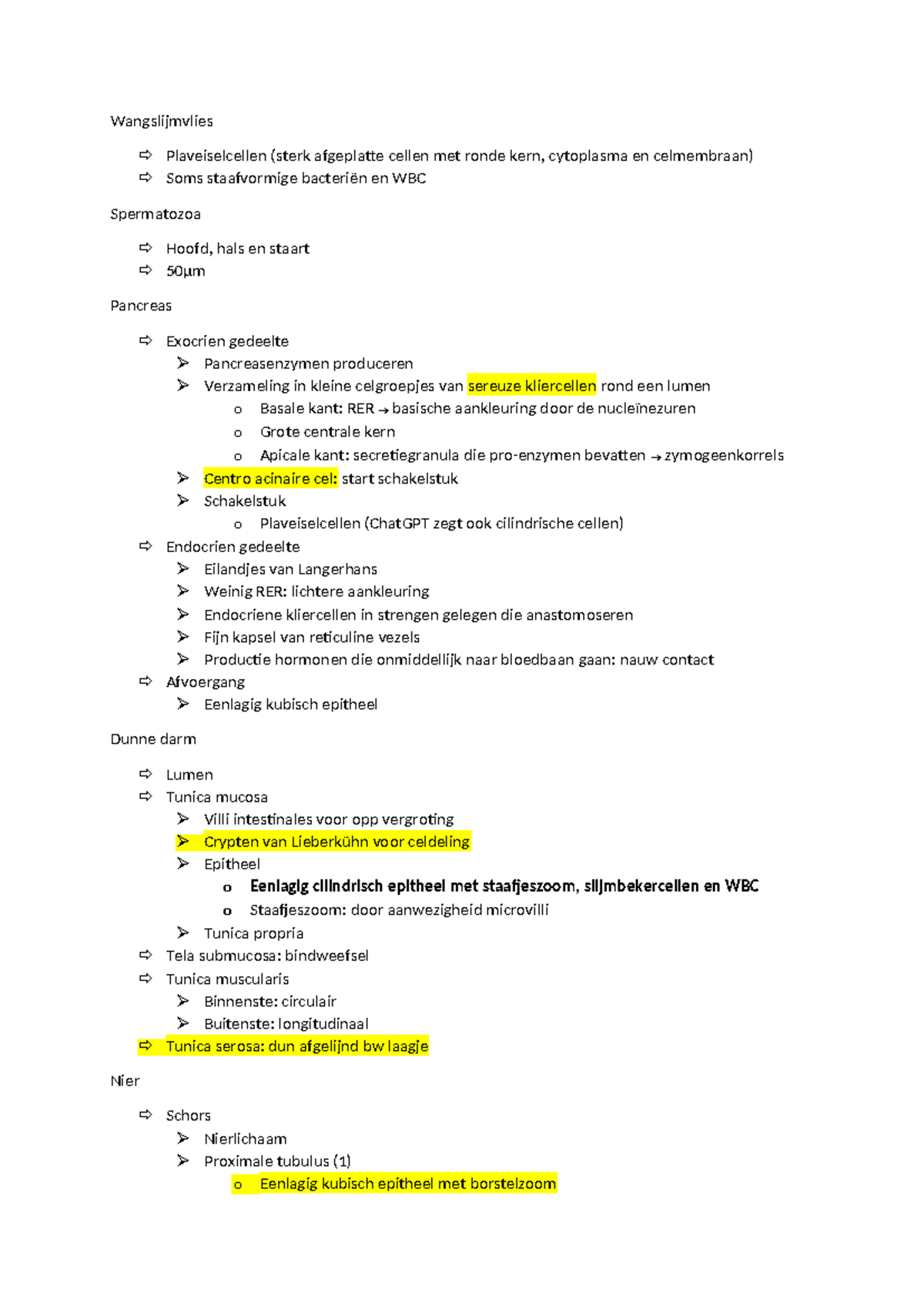 Overzicht te kennen - Wangslijmvlies Plaveiselcellen (sterk afgeplatte ...