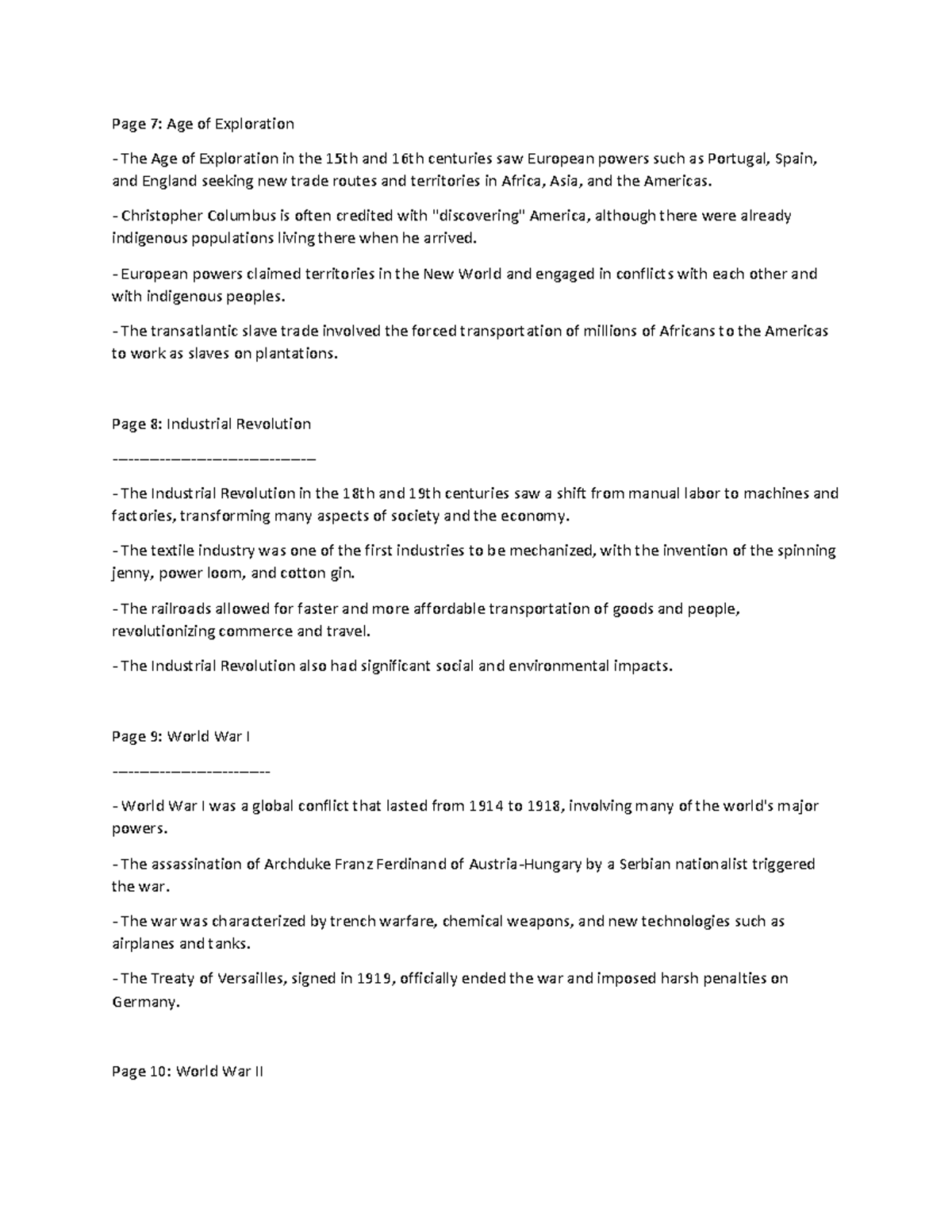 Page 7 Age of Exploration - Page 7: Age of Exploration The Age of ...