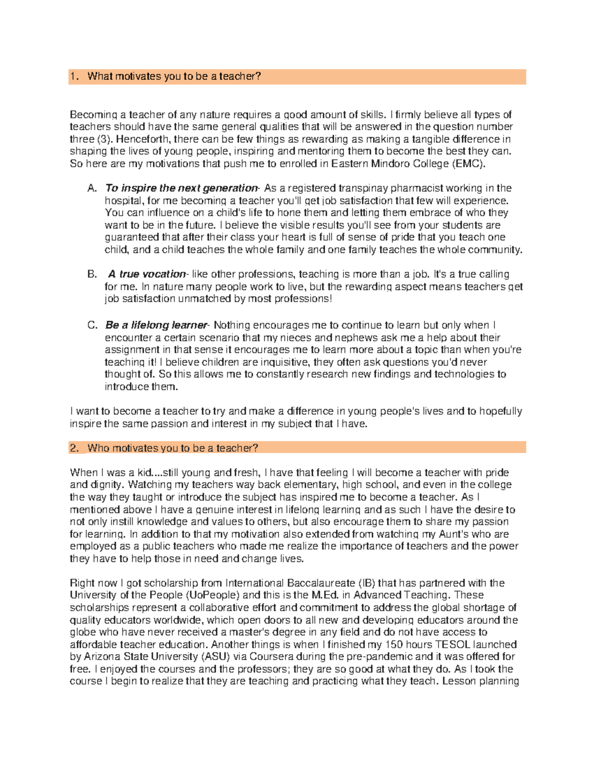 EMC Introduction 2023 - This is my personal statement why did I study ...