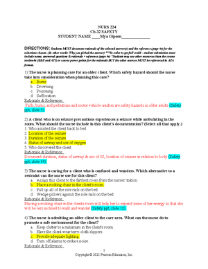 Skin Integrity practice sheet - SKIN INTEGRITY CASE STUDY to Show in ...