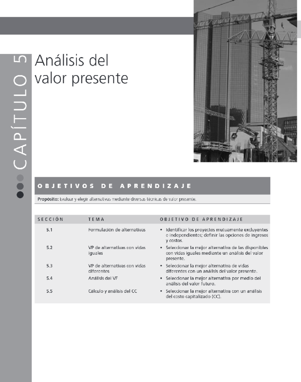 Ingeco - Cap5 - Analisis Del Valor Presente PDF - Pdfcoffee - Administración Financiera II - Studocu
