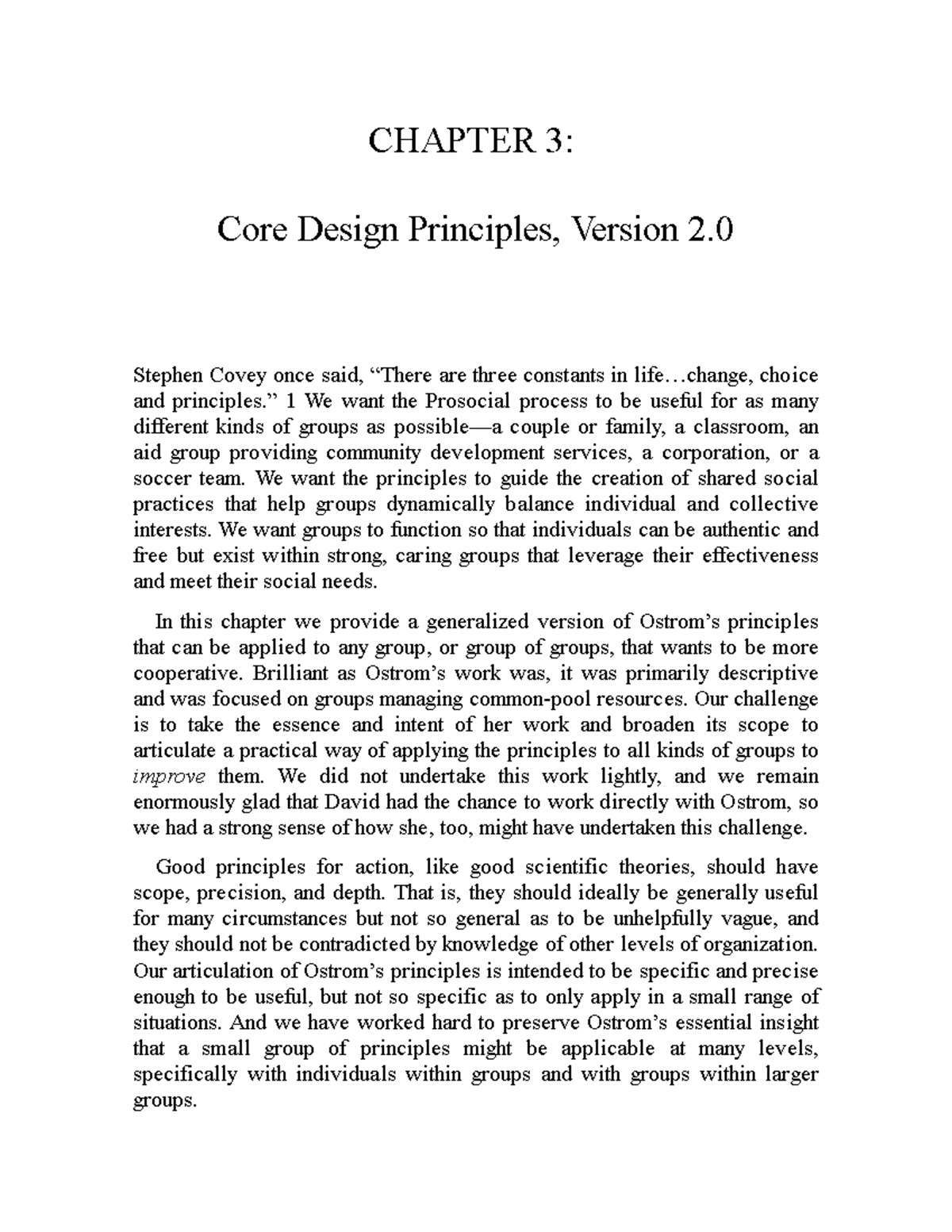 Prosocial - Core Design Principles, Version 2 - CHAPTER 3: Core Design ...