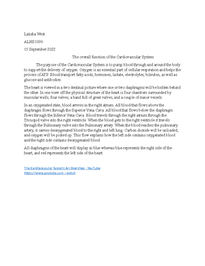 System Disorder MI 1 - Myocardial infarction template - ACTIVE LEARNING ...