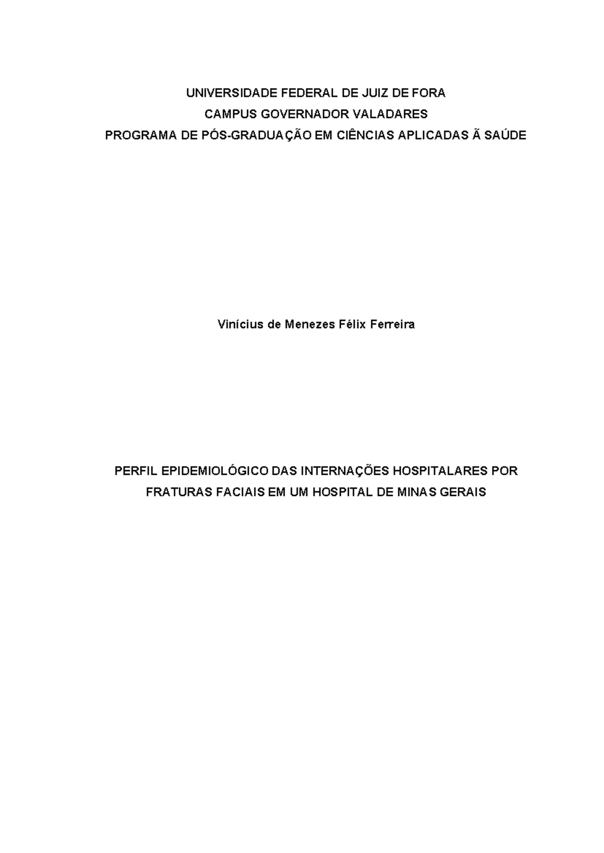 Modelo Dissertação Manual UFJF 2020 - UNIVERSIDADE FEDERAL DE JUIZ DE ...