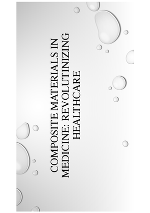 Biodegradable Composites - BIODEGRADABLE COMPOSITES INTRODUCTION ...