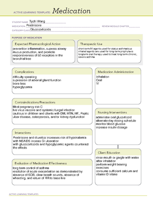 Anticoagulants - ati - ACTIVE LEARNING TEMPLATES Medication STUDENT ...