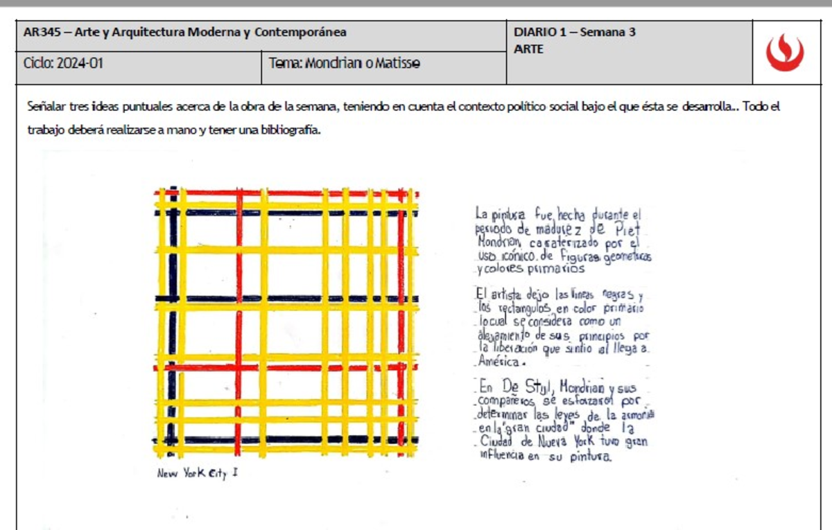 DD - Arte, Piet Mondrian - Arte y Arquitectura Moderna y Contemporánea ...