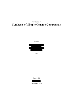 Sublimation of Mothballs Lab Report - Activity No. 8 Sublimation of ...