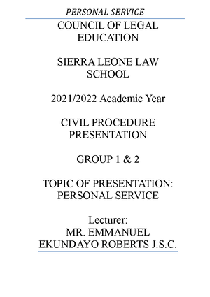 6 = LAW OF Evidence-1 - Lecture note - LAW OF EVIDENCE NOTE AND COURSE ...