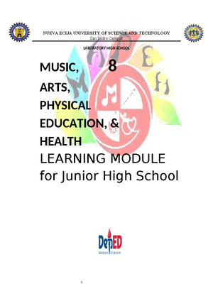 Music 8 Quarter 4 - ntoes - NUEVA ECIJA UNIVERSITY OF SCIENCE AND ...