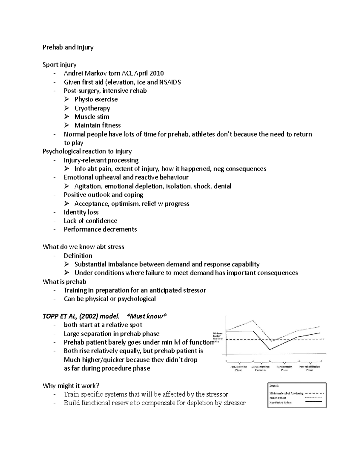 W3 C2 1070 - g hv uyvikugbj - Prehab and injury Sport injury - Andrei ...