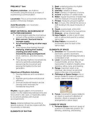 Module in PE2 Rhythmic Activities 1 Recovered - Module in PHYSICAL ...