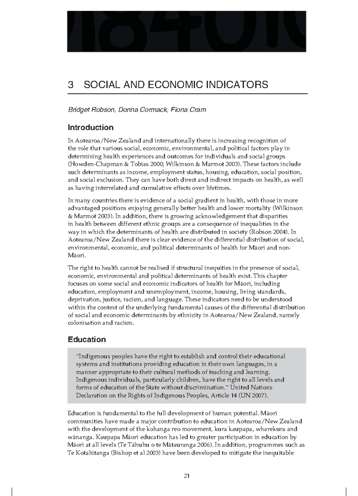 W1 Reading Social and Economic Indicators f643351 ...