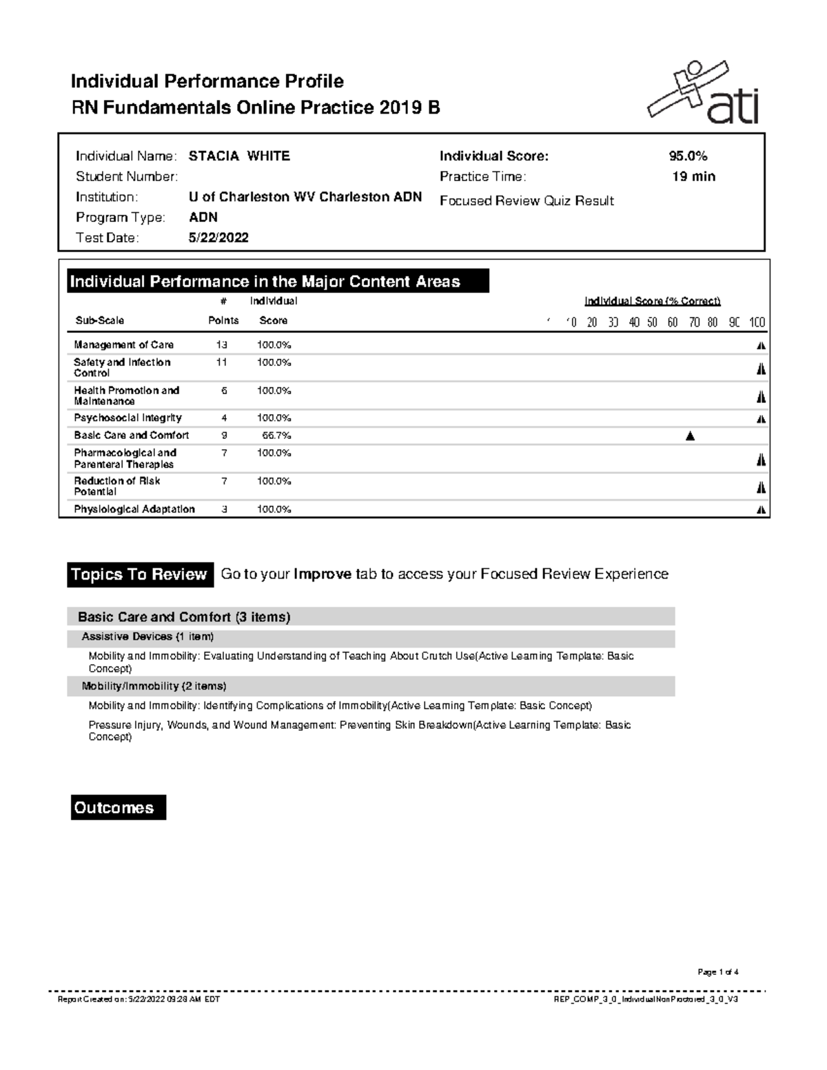 Pratice test B - ATI Practice test B for fundamentals of nursing post ...
