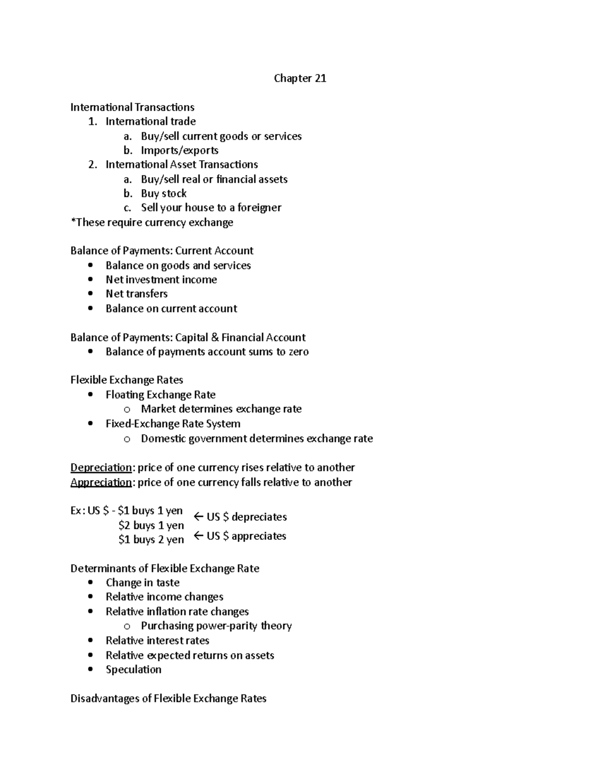 Chapter 21 - These are lecture notes for Introductory Macroeconomics ... Chapter 21 - These are lecture notes for Introductory Macroeconomics ...